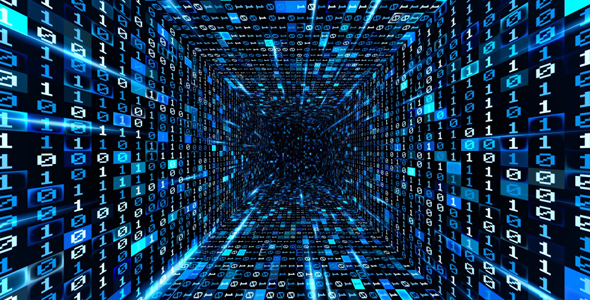 Binary Code Background, Motion Graphics | VideoHive